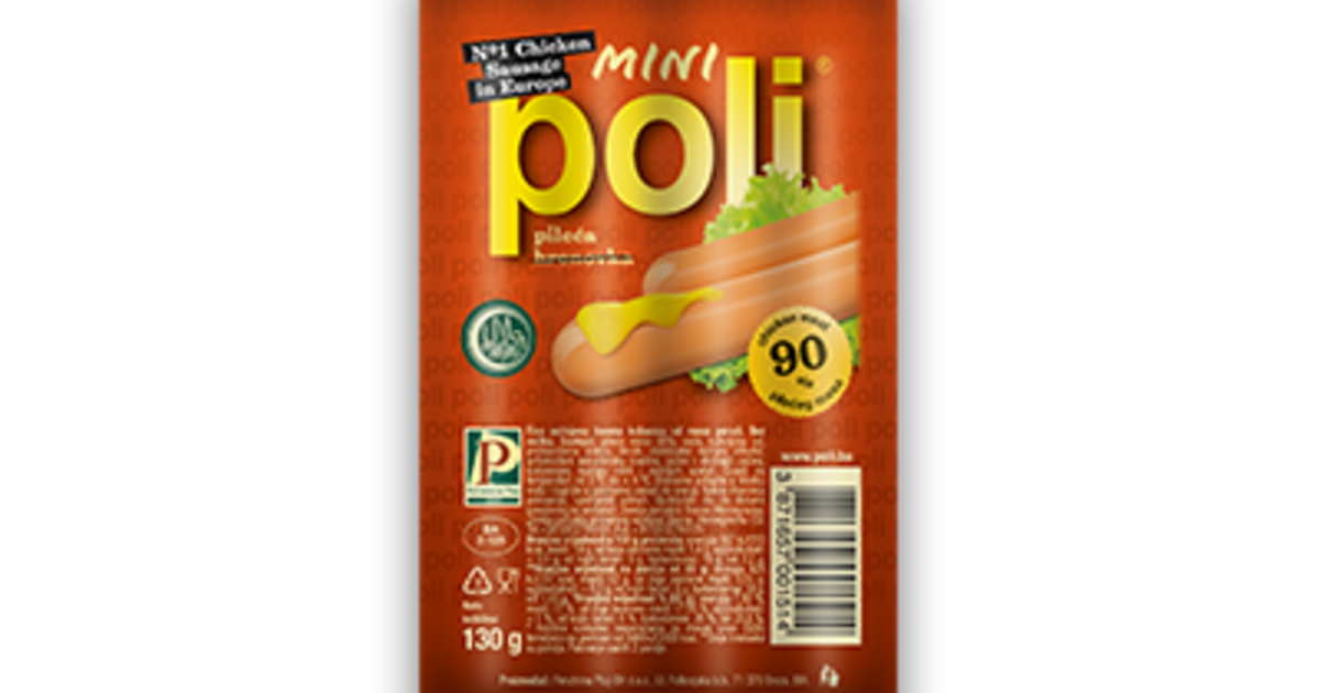 Poli mini hrenovka » Perutnina Ptuj