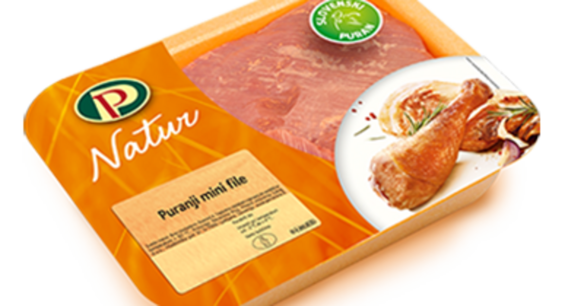 Turkey mini fillet Natur » Perutnina Ptuj