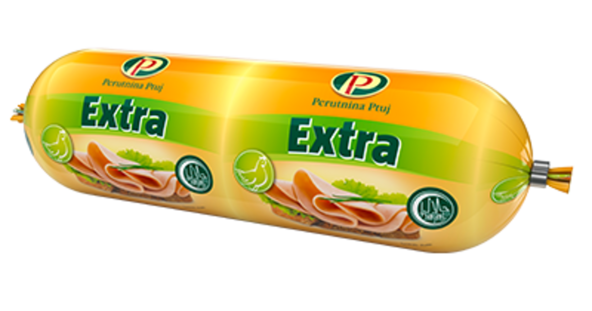 Extra chicken sausage » Perutnina Ptuj