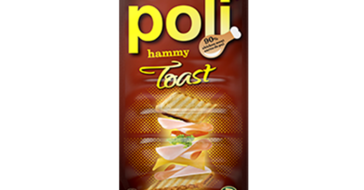 Poli hammy toast, slice » Perutnina Ptuj