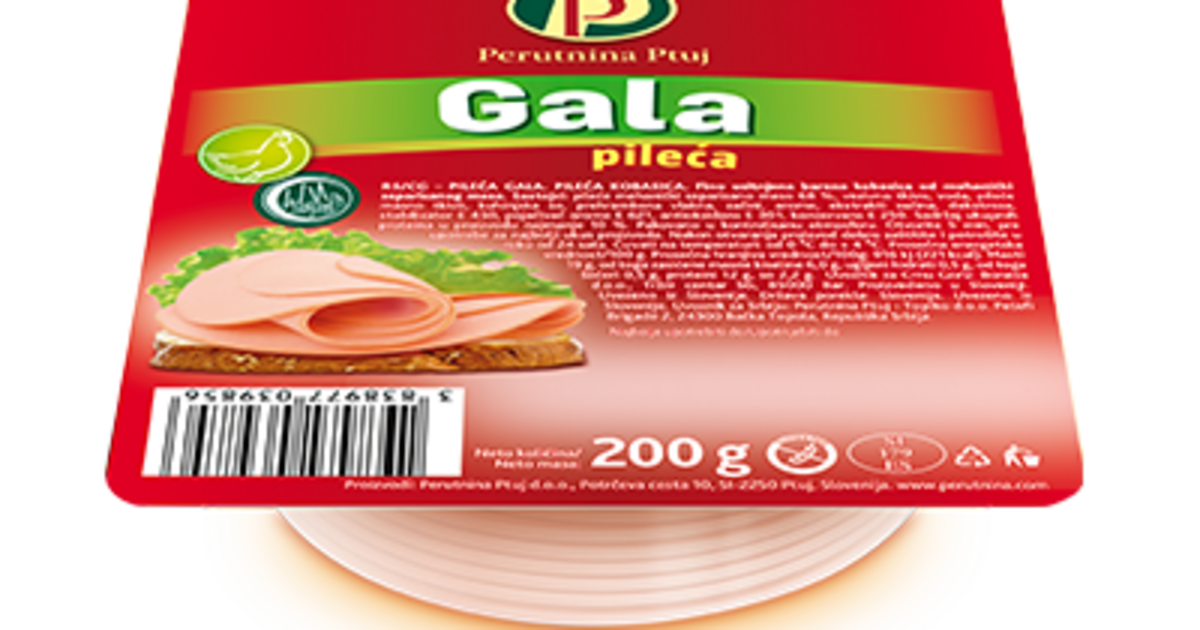 Pileća gala narezak » Perutnina Ptuj